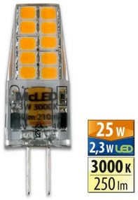 LED žárovka G4 McLED 2,5W (25W) teplá bílá (3000K) 12V ML-325.003.92.0