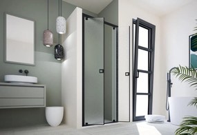 Hopa Deco N2B sprchové dveře do niky 76 - 80 x 200 cm dvoukřídlé aluchrom sklo čiré BDE452348103