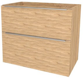 Mereo Mereo, Mailo, koupelnová skříňka 81 cm, chrom madlo, Multidecor, CN591SJASH