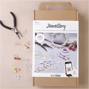 Creativ Company Šperky z korálků barevné / Kreativní sada / pro začáte