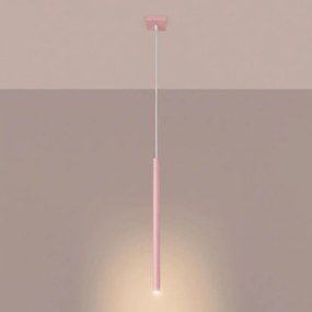 Sollux Lighting Závěsné svítidlo PASTELO 1 růžové