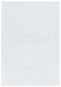 Ayyildiz koberce Kusový koberec Fluffy Shaggy 3500 white Rozměry koberců: 80x150