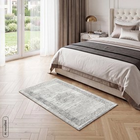 Koberec Elba4, 60x100 cm, šedý