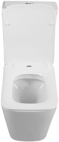 Sapho PORTO RIMLESS WC kombi, spodní/zadní odpad, bílá PC102WR