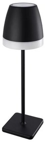 Nova Luce Venkovní stolní lampa COL, LED 2W 3000K IP54 62st. 5V DC vypínač na těle USB kabel stmívatelné Barva: Černá