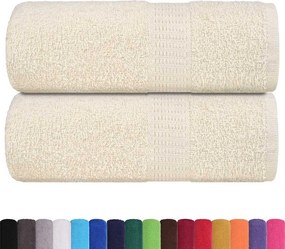 Ručníky FROGN 2 ks krémové 30x30 cm 360 g/m² 136992