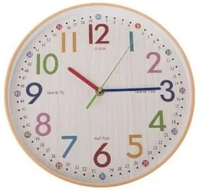 Nástěnné hodiny Colorful, pr. 30,5 cm, plast