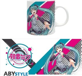 Hrnek Hatsune Miku - 'Miku' 320 ml Vícebarevná