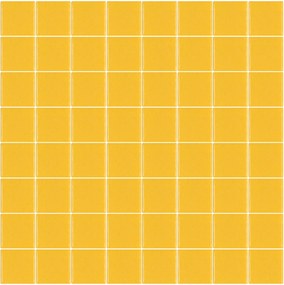 Hisbalit Skleněná mozaika žlutá Mozaika 231A LESK 4x4  4x4 (32x32) cm - 40231ALH