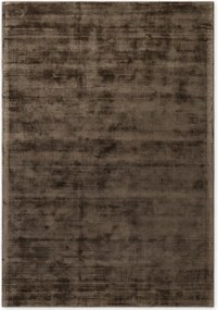 Hnědý ručně tkaný koberec z viskózy 160x230 cm Noemi – Vikosa