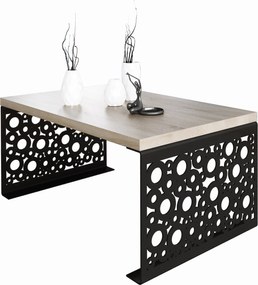 ADRK Furniture Konferenční stolek RINA 100x60 CT-RIN-B-S
