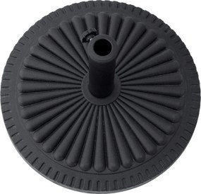 Stojan na slunečník Outsunny 14 kg kulatý pro slunečníky 35-48 mm cementový podstavec Ø49 cm pro zahradu a terasu | Aosom.de