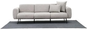 Hanah Home Třímístná pohovka SIDE světle šedá