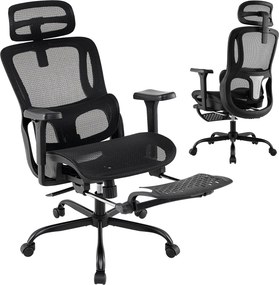 Costway Ergonomická kancelářská židle Počítačová židle k pracovnímu stolu