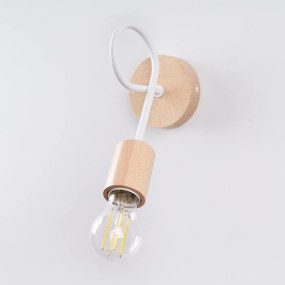 Sollux Lighting Nástěnné svítidlo EMBER bílé