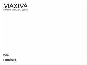 MAXIVA Předsíňová stěna - LUNA, bílá