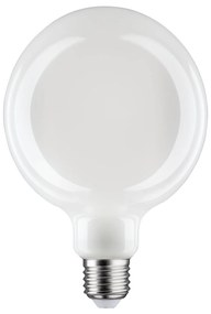 Paulmann 28627 LED Globe G125 opálová žárovka, 7W LED 2700K E27 stmívatelná, prům. 12,5cm