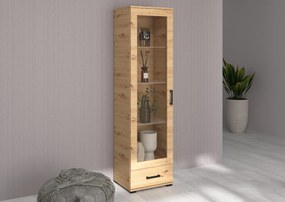 ADRK Furniture Frazio Vysoká vitrína ADRK-SHC-FRA-50-ART