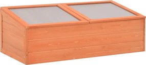 vidaXL Skleník dřevěný 100 x 50 x 34 cm [170647]