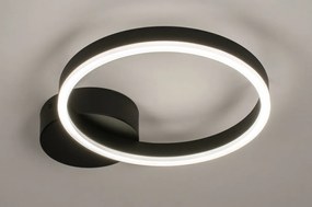 Stropní LED svítidlo Omega 40 Black