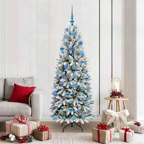 Umělý vánoční stromeček Bílá 180 cm PVC, plast, ocel a PE 3396052