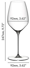 Riedel Veloce Riesling sklenice na víno 570 ml 2 ks