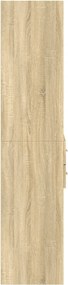 Skříň highboard dub sonoma 70 x 42,5 x 185 cm kompozitní dřevo 3281464