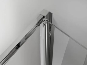 Mexen Exo skládací sprchové dveře 95 cm, transparentní, chrom - 816-095-000-01-00