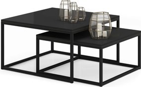 ADRK Furniture Konferenční stolek 2v1 KAMA CT-KAM-B-B