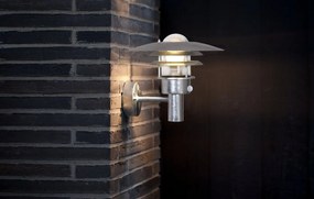 Pozinkované fasádní svítidlo Lønstrup 32 Sensor pro žárovku E27  - Nordlux