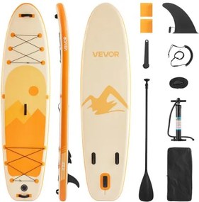 Nafukovací paddleboard, 3,35 m × 84 cm × 15 cm široký VEVOR
