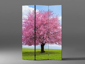 Liox Paraván růžový kvetoucí strom Rozměr: 135 x 180 cm