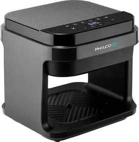 PHILCO PHAF 2000 černá / Horkovzdušná fritéza / 1200W / 5.5L / 40°C -