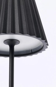BIZZOTTO Zahradní stolní LED lampa ARTIKA 36 cm černá