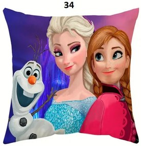 Potah na polštář s motivem Ledové království (Frozen) Motiv: 34