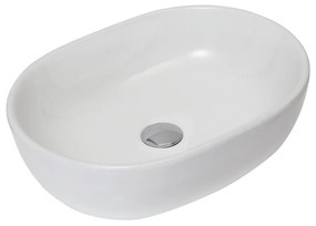 BPS-koupelny Deskové keramické umyvadlo Muso 47 (47x34 cm)
