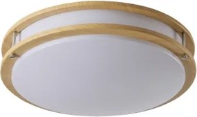 Brilagi - Stropní svítidlo ELARO 4xE27/40W/230V pr. 41 cm dekor dřeva