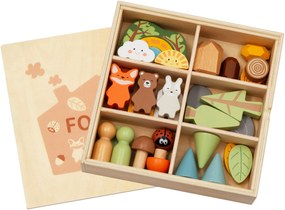 Busykids montessori sada figurek - les