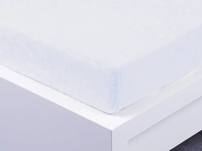 XPOSE® Mikroplyšové prostěradlo Exclusive - bílé 180x200 cm
