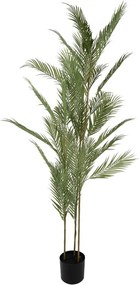 Impozantní umělá palma v květináči – kus exotiky - 25*25*180 cm