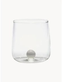 Ručně foukané sklenice z borosilikátového skla Bilia, 6 ks