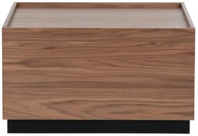 Hoorns Ořechový konferenční stolek Tyson 82 x 82 cm