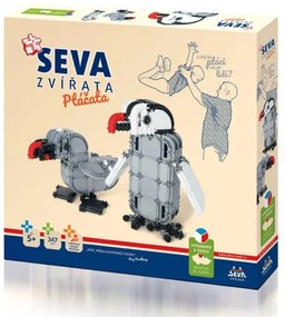 SEVA Stavebnice Zvířata ptáčata plast 347 dílků