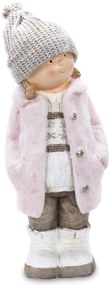 Figurka holčička v zimním oblečení 133421