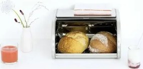 Brabantia Roll Top Chlebník střední stříbrná / nerez ocel / 11 L / 31.