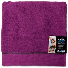 SVITAP sleep well Ručník Star 450 g/m2  Ručník Star 50x100 cm borůvková