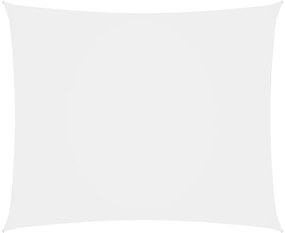 Stínící plachta oxfordská látka obdélníková 4 x 5 m bílá - Default Title