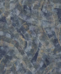 Modrá vliesová tapeta na zeď, geometrický vzor, 24477, Textum, Cristiana Masi by Parato