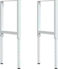 Pracovní stůl tmavě hnědý 80 x 60 x (71,5–98) cm masivní dub 3309720