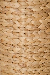 Květináč CLASSIC ROUND, vodní hyacint, výška 60 cm, natur